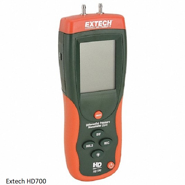 Thiết bị đo áp suất chênh lệch Extech HD700 - Minh Trí Vina