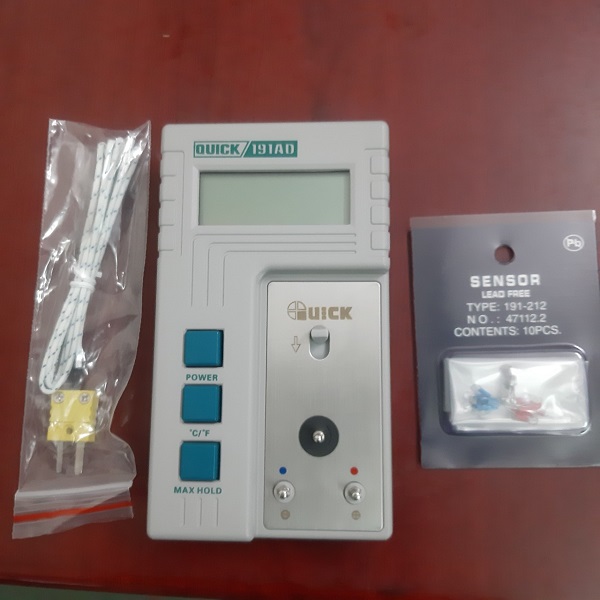 Máy kiểm tra nhiệt độ Quick 191AD - Minh Trí Vina