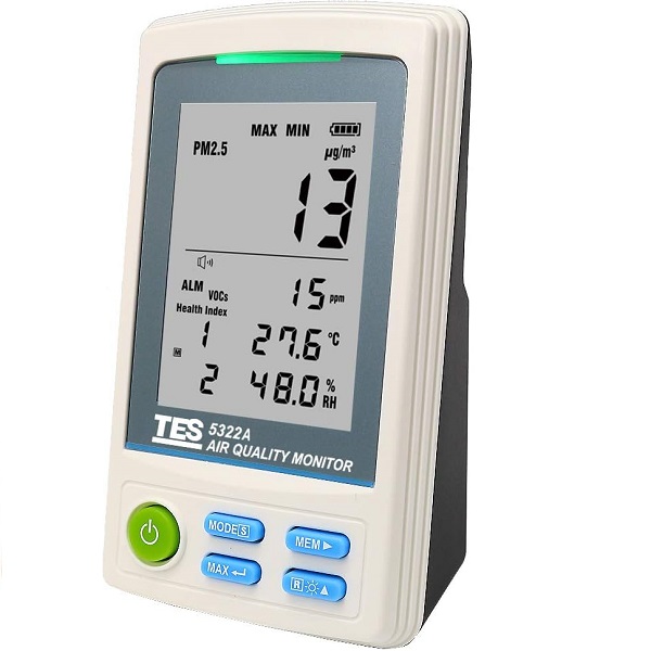 Máy đo nồng độ bụi Tes TES-5322A - Minh Trí Vina