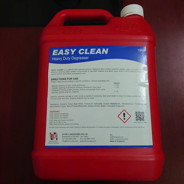 Nước tẩy rửa dầu mỡ Klenco Easy Clean 5L - Minh Trí Vina