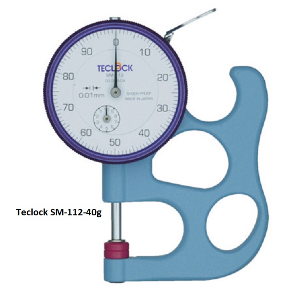 Thiết bị đo độ dày Teclock SM-112-40g - Minh Trí Vina