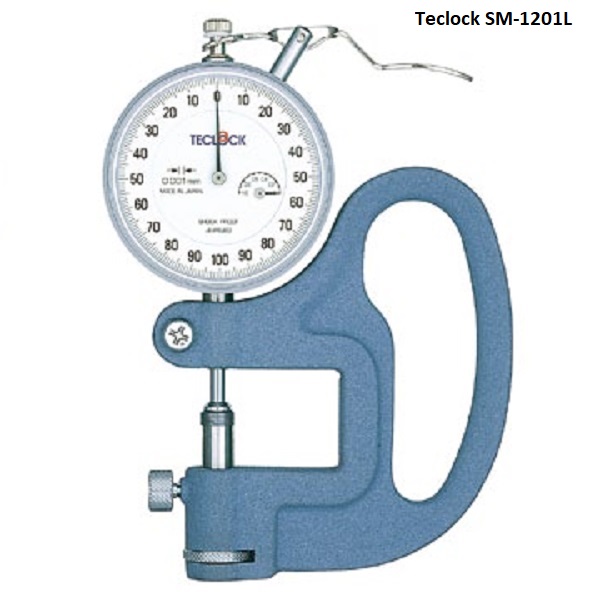 Đồng hồ đo độ dày vật liệu Teclock SM-1201L - Minh Trí Vina