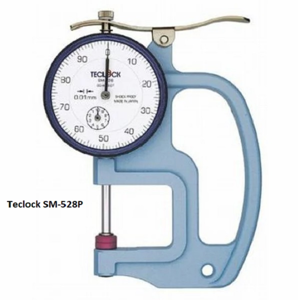 Đồng hồ đo độ dày Teclock SM-528P - Minh Trí Vina