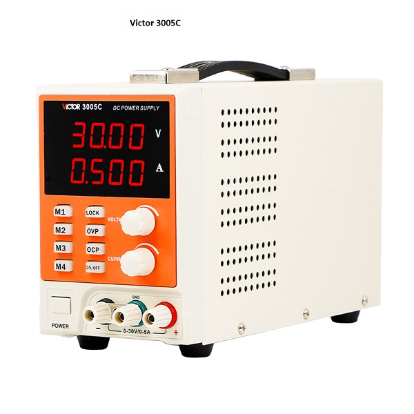Bộ nguồn 30V Victor 3005C - Minh Trí Vina