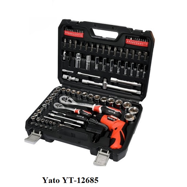 Bộ tuýp tay vặn 100 chi tiết Yato YT-12685 - Minh Trí Vina